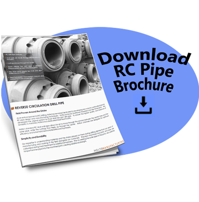 Holte RC Drill Pipe - Holte Drilling Manufacturing